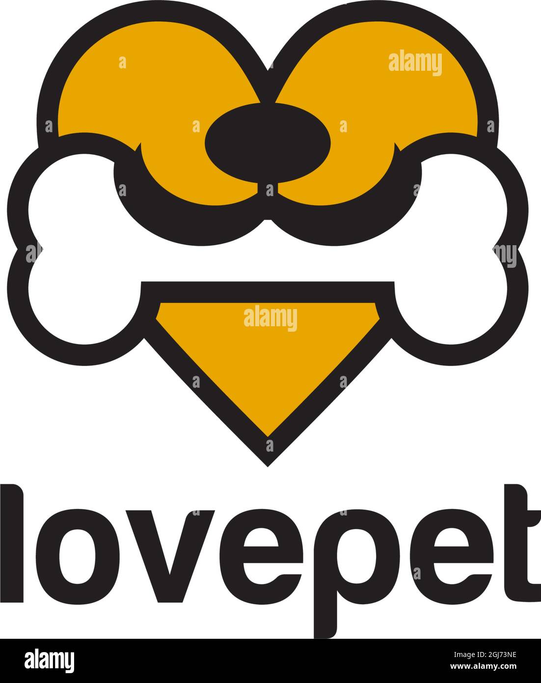 Pet lover logo Stock Vector Images - Alamy