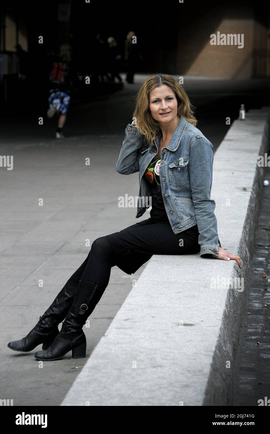 File picture of author and relationship expert Katerina Janouch Stock Photo - Alamy