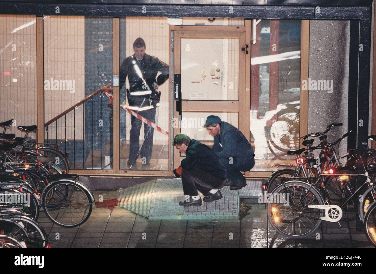 The scene where Iranian student Jimmy Ranjbar was shot and killed by ...