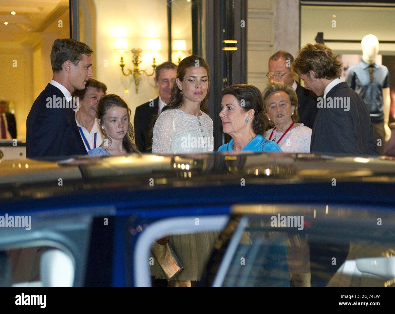 Princess charlene of monaco wedding hi-res stock photography and images ...