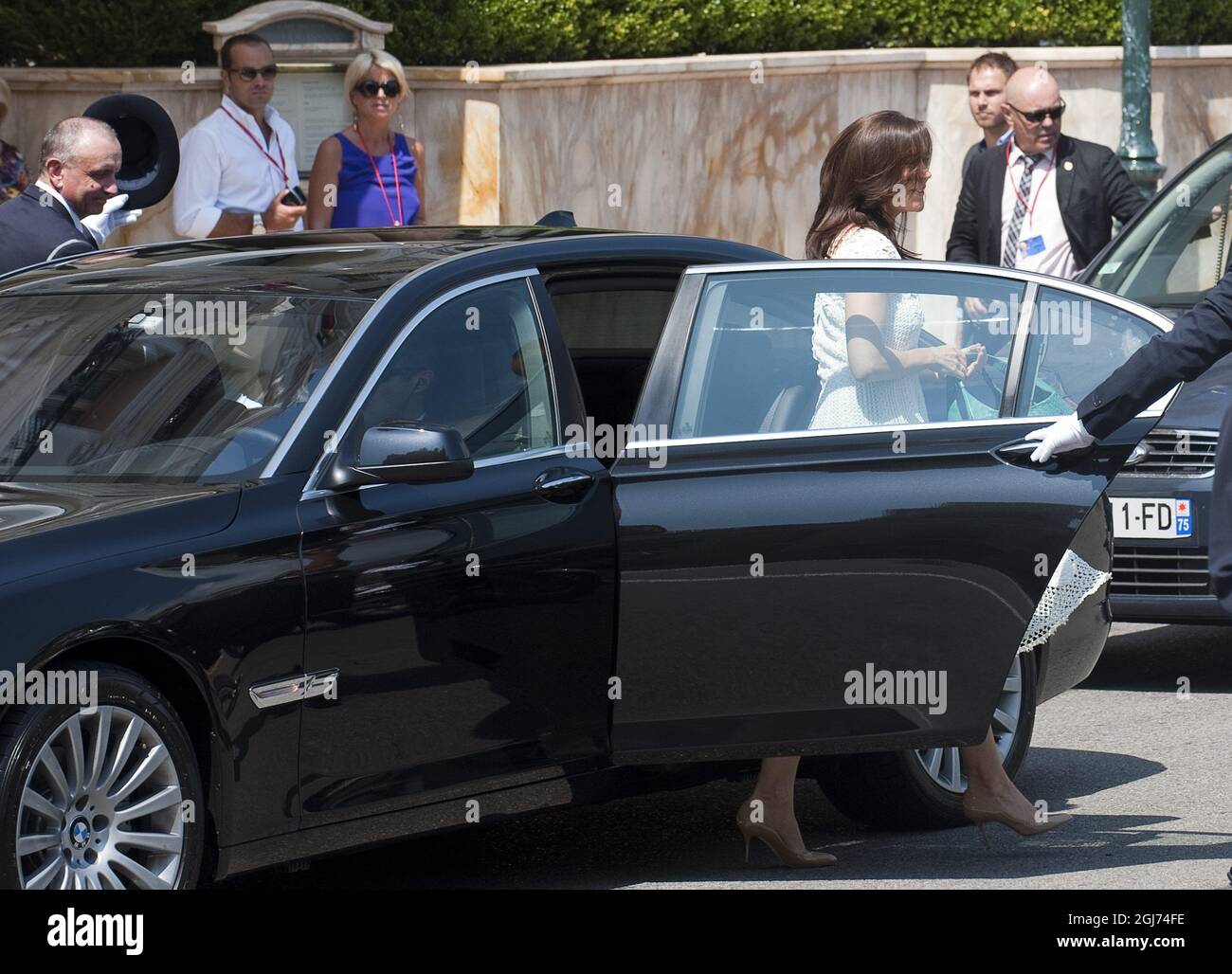 MONTE CARLO 20110701 Crown Prince Frederik and Crown Princess Mary of ...