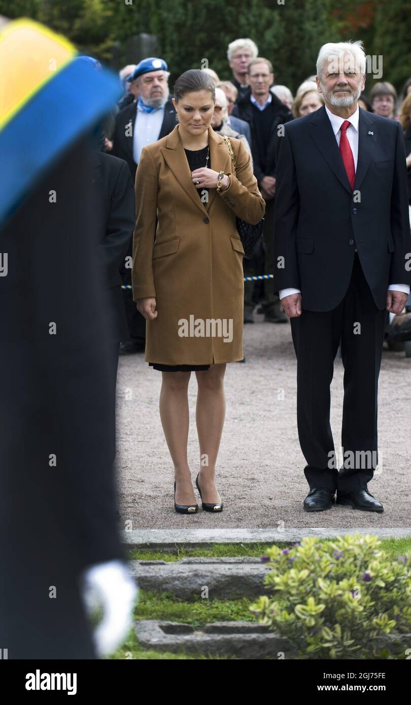 STOCKHOLM 20110918 Crown Princess Victoria and Uppsala University Vice ...