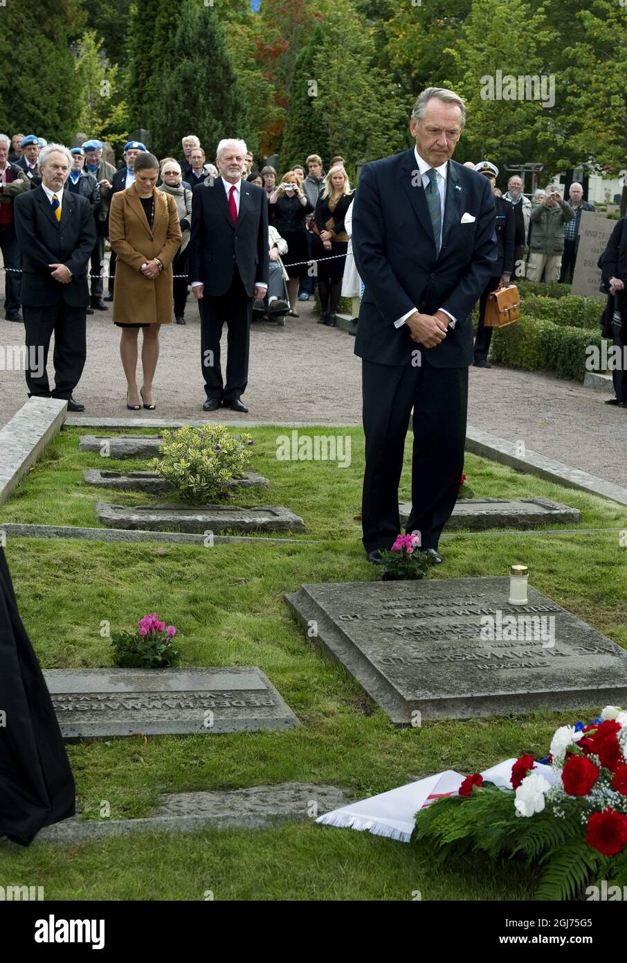 United nations secretary general hammarskjold swedish hi-res stock ...