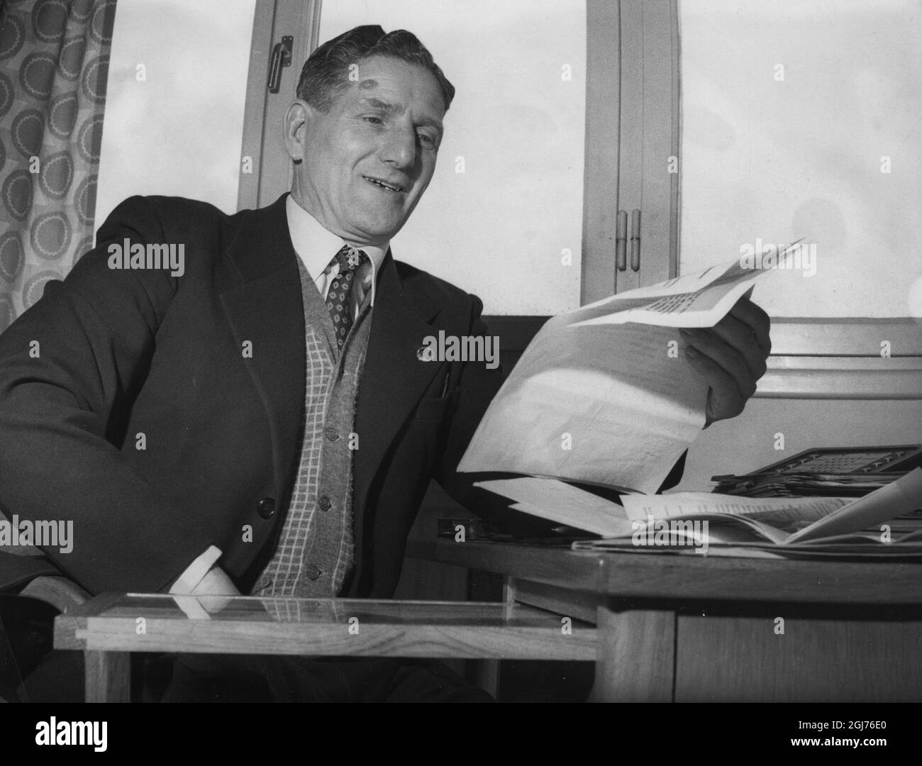Football world cup 1958 final Black and White Stock Photos & Images - Alamy