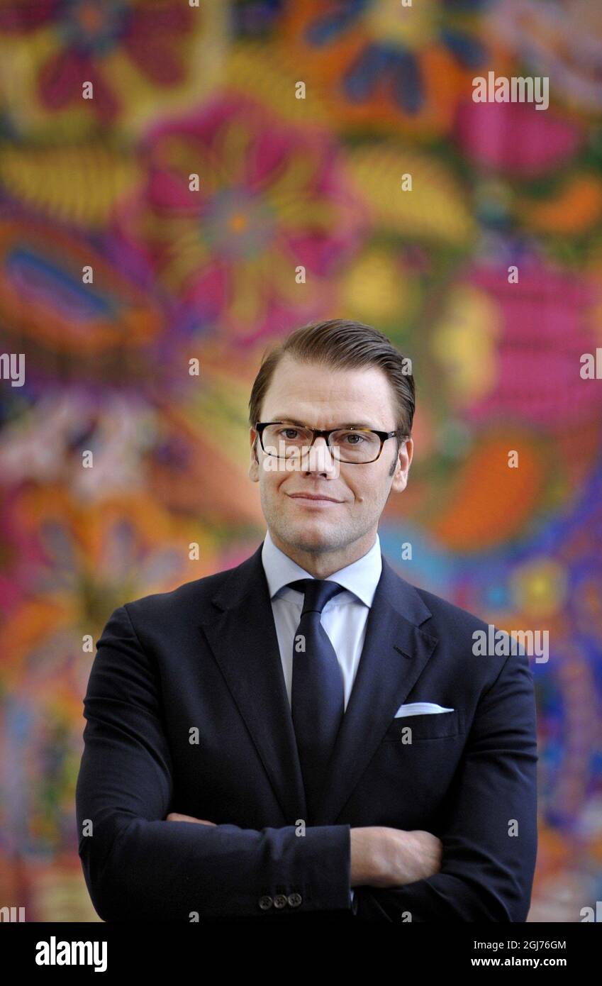 NEW YORK 20111031 Prince Daniel of Sweden visiting the United Nations ...