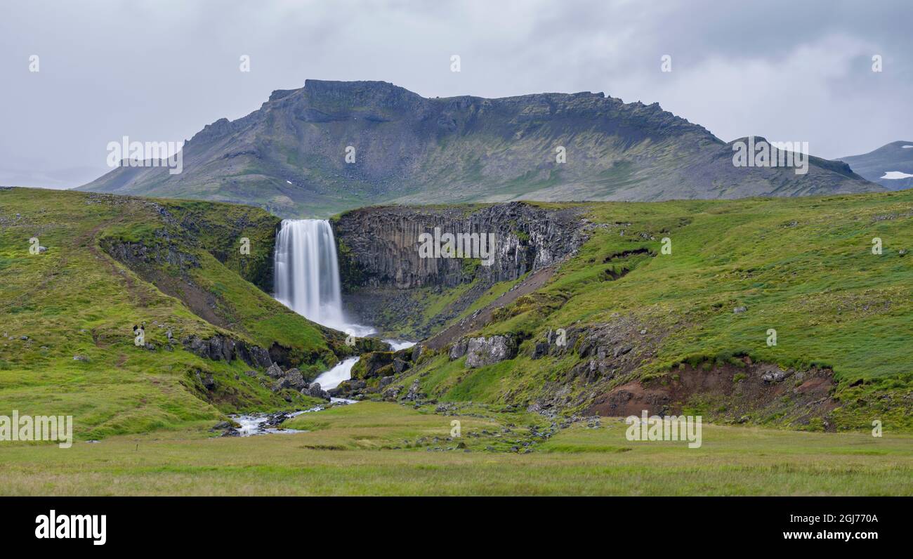 Iceland waterfall svodufoss snaefellsnes hi-res stock photography and ...