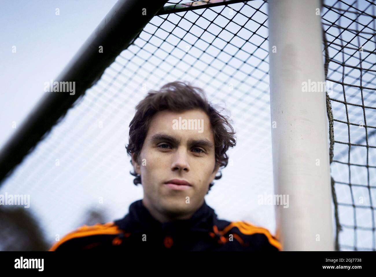 STOCKHOLM 2011-11-15 Johan Elmander, soccer player in Galatasaray and ...