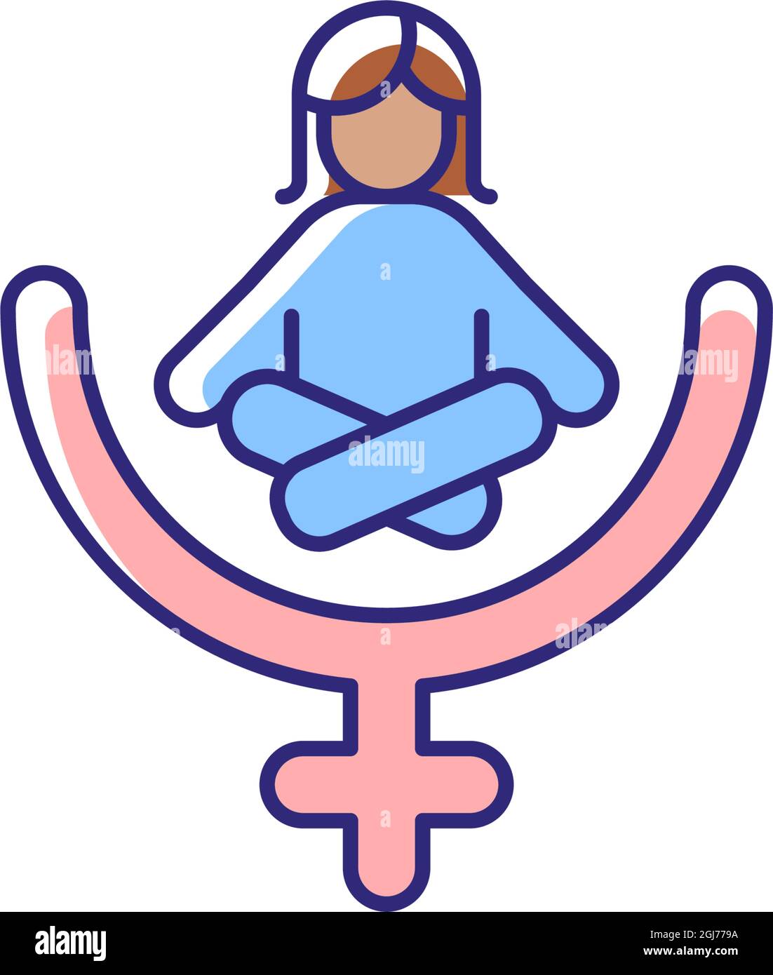 Female health empowerment Stock Vector Images - Alamy