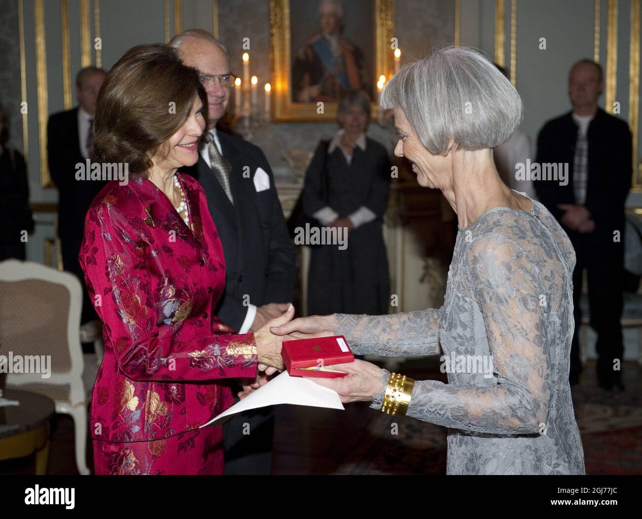 STOCKHOLM 2011-12-06 The goldsmith Helena Edman was awarded the Prince ...