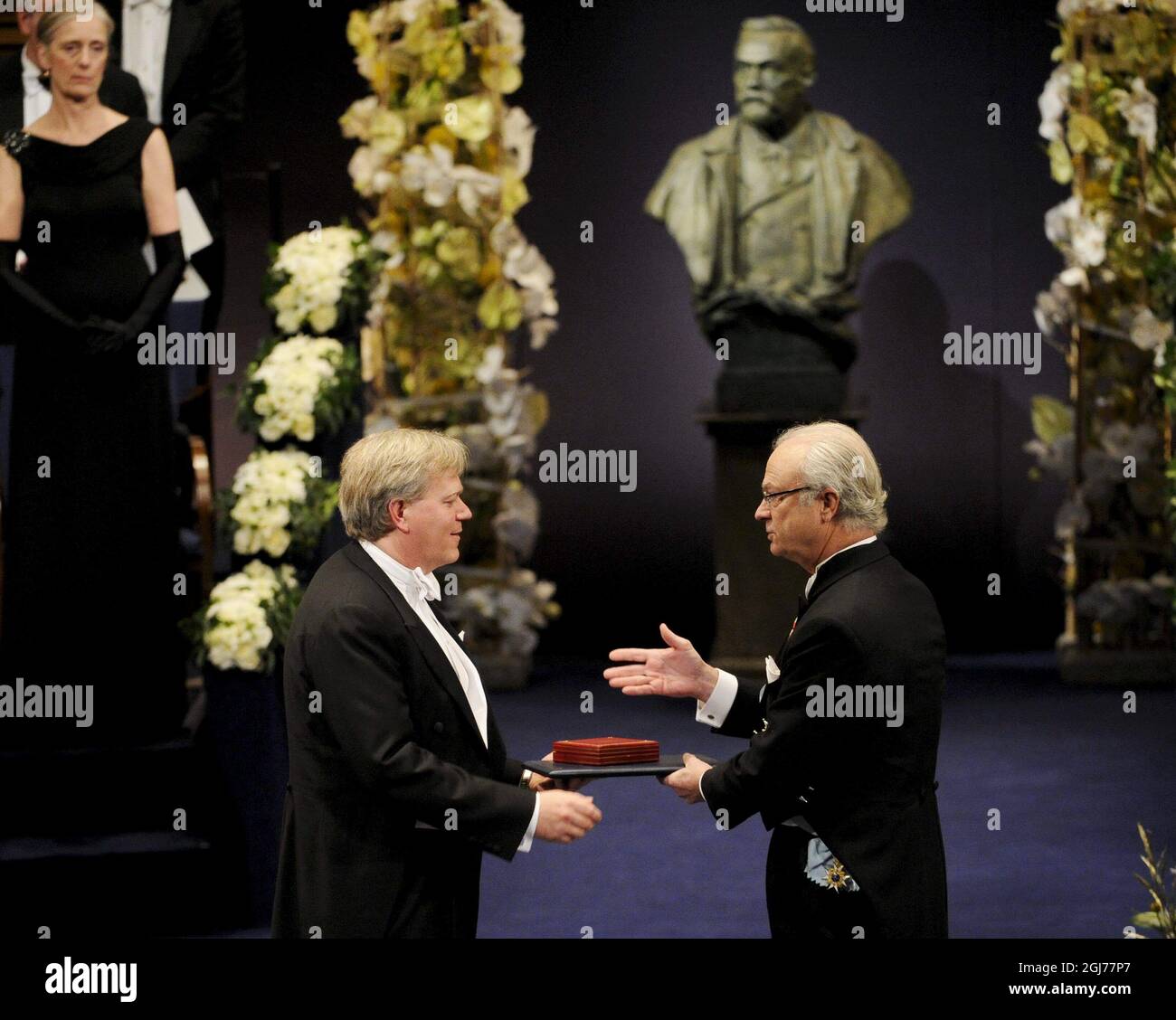 STOCKHOLM 2011-12-10 Professor Brian P. Schmidt, of the Australian ...