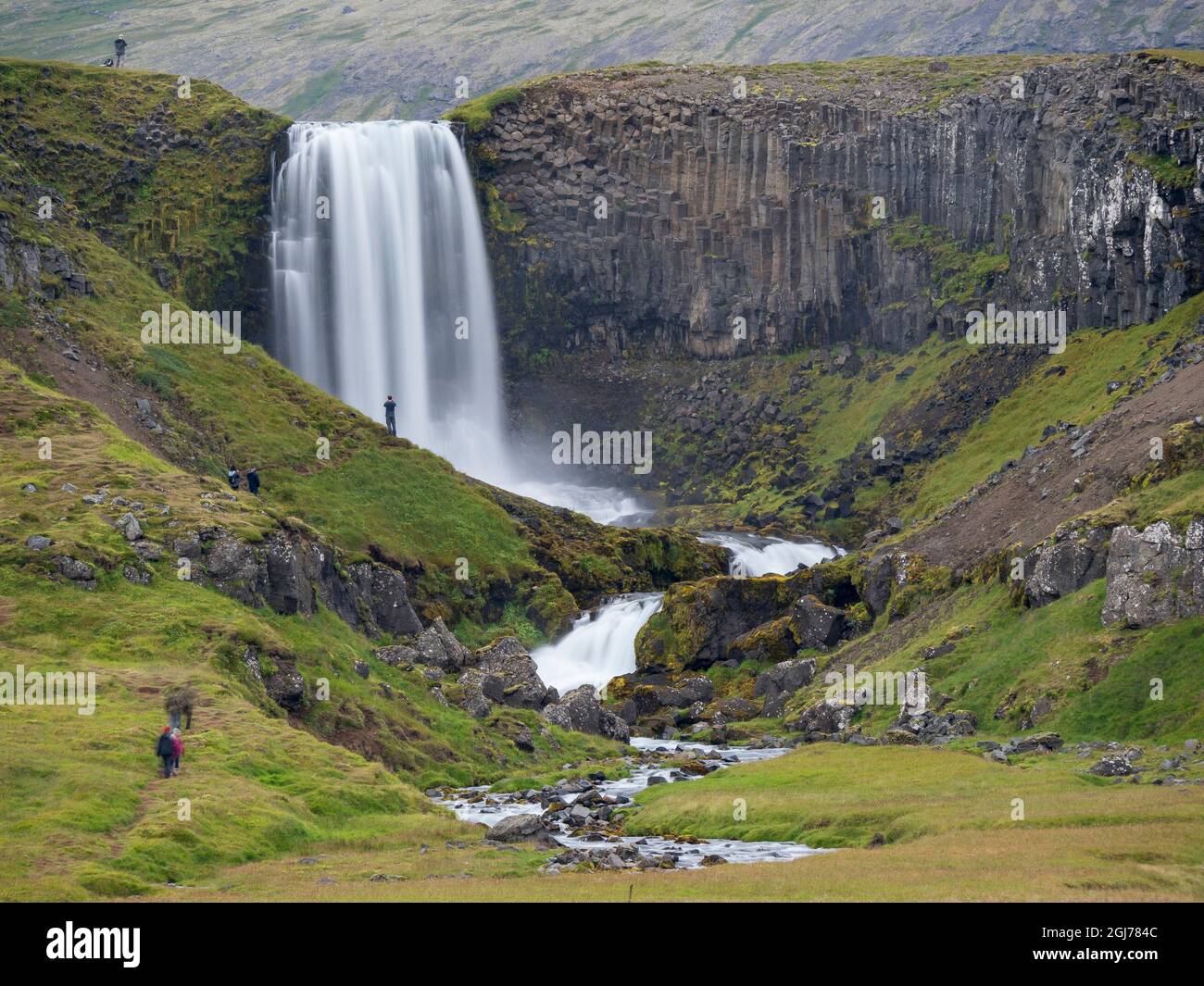 Iceland waterfall svodufoss snaefellsnes hi-res stock photography and ...