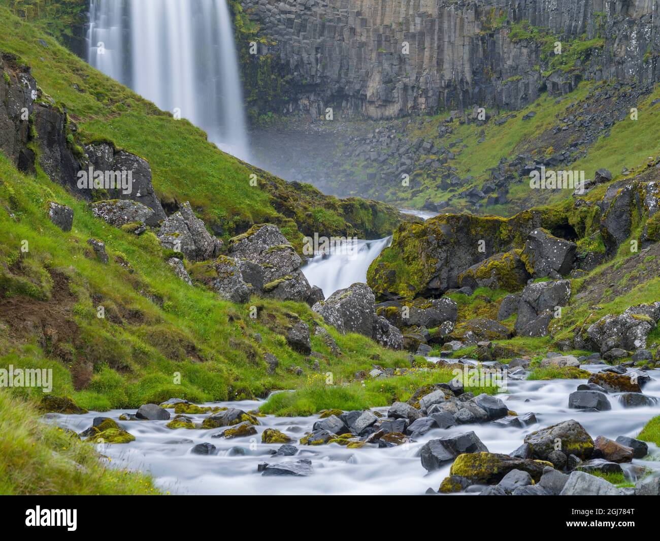 Iceland waterfall svodufoss snaefellsnes hi-res stock photography and ...