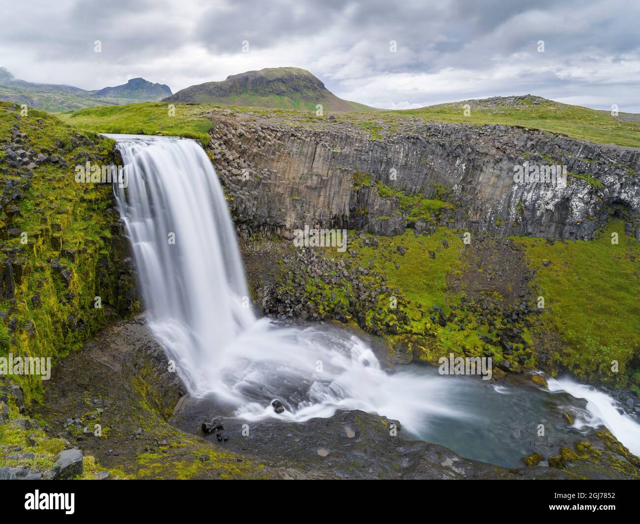 Iceland waterfall svodufoss snaefellsnes hi-res stock photography and ...