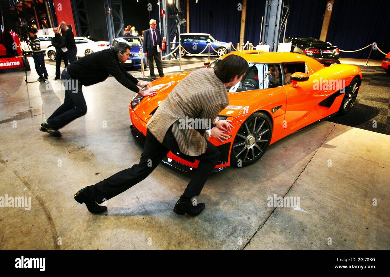 Koenigsegg CCR sports car Stock Photo - Alamy