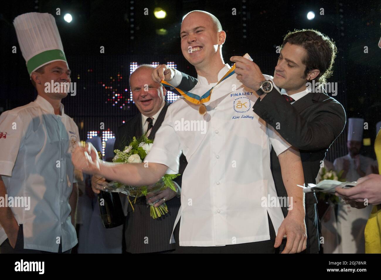 STOCKHOLM 2012-01-25 Prince Carl Philip awarded the" Swedish chef of ...