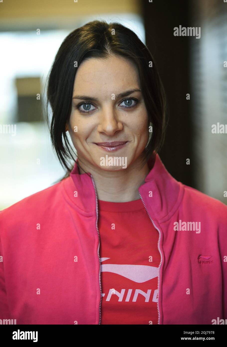 Russian jelena isinbajeva hi-res stock photography and images - Alamy