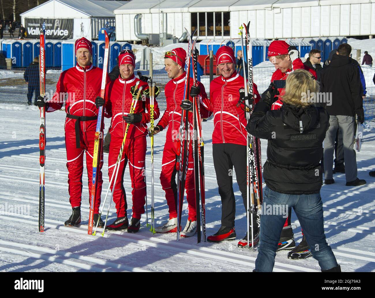 SALEN 2012-03-03 Crown Prince Frederik of Denmark was preparing himself ...