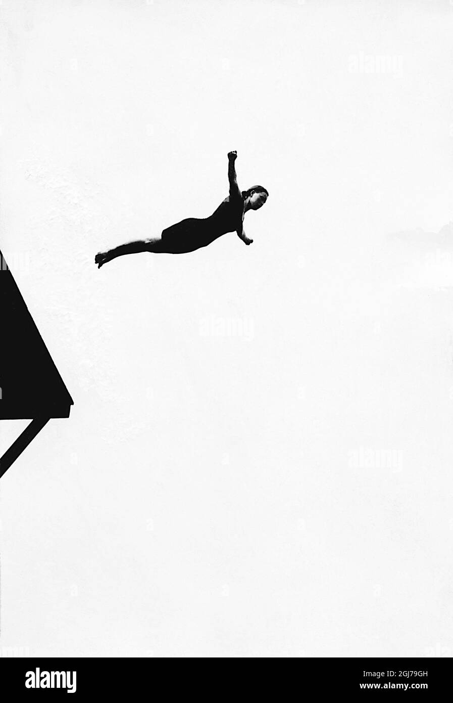 FILE 1912 Diving at the olympic games in Stockholm 1912. Foto:Scanpix ...
