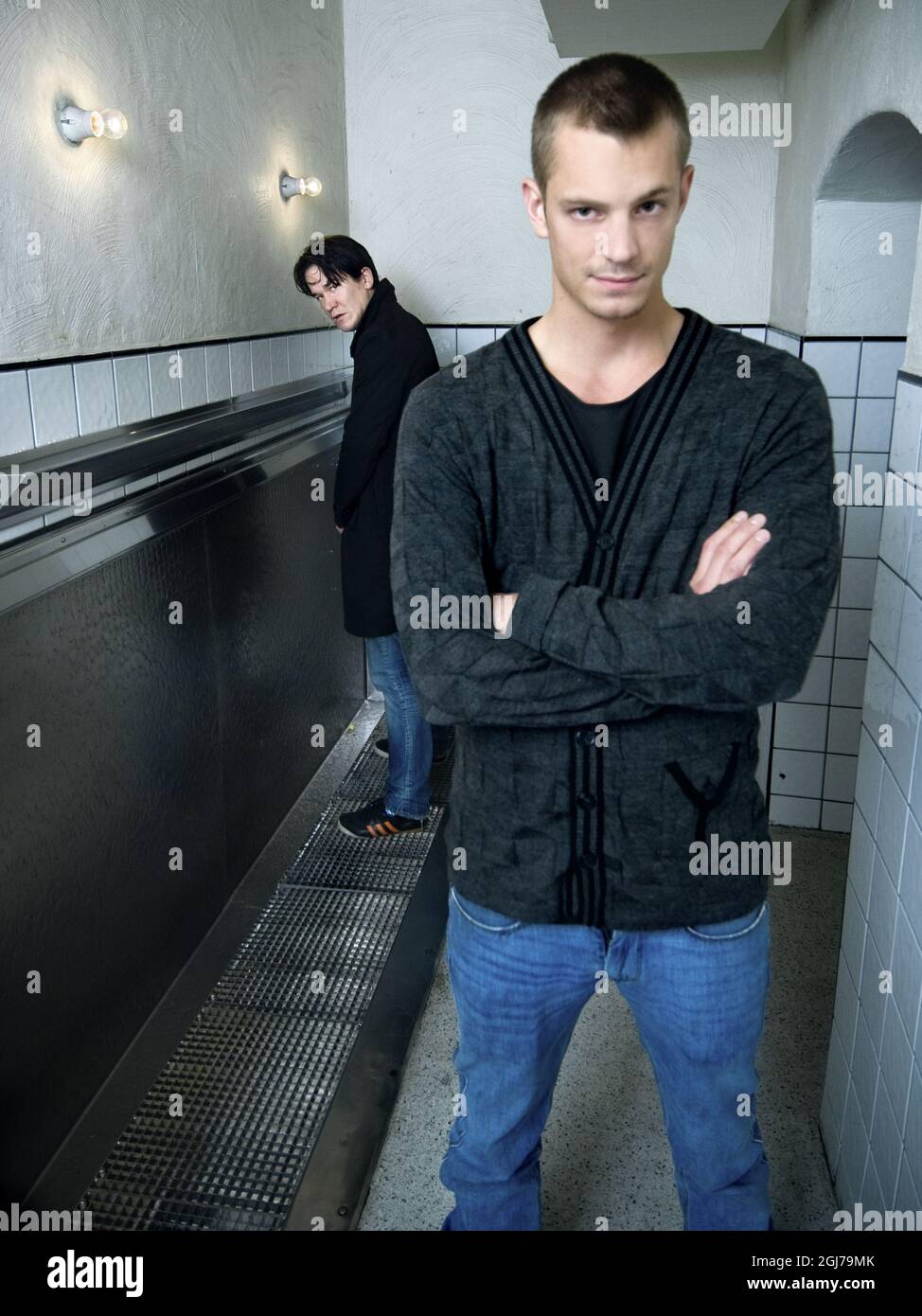 Joel Kinnaman, Swedish actor and Daniel Espinosa, Director Foto: Johan ...