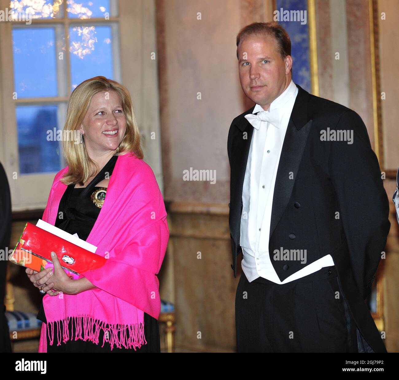 STOCKHOLM 20080415 Cristina Stenbeck, Chairman of Kinnevik with her ...