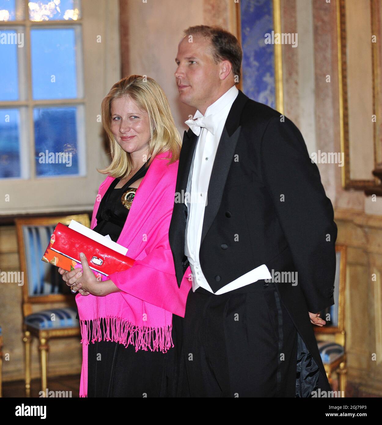 STOCKHOLM 20080415 Cristina Stenbeck, Chairman of Kinnevik with her ...