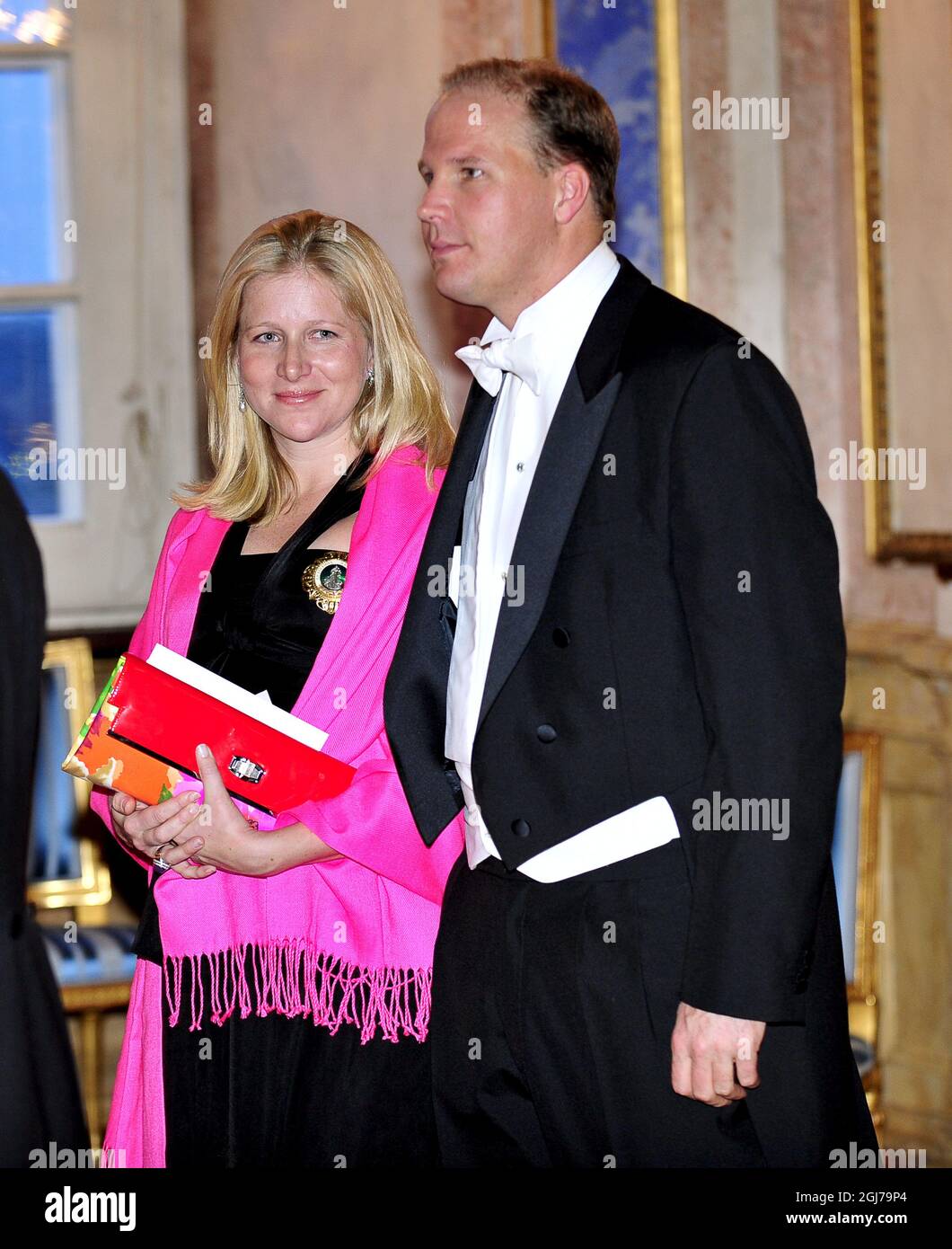 STOCKHOLM 20080415 Cristina Stenbeck, Chairman of Kinnevik with her ...