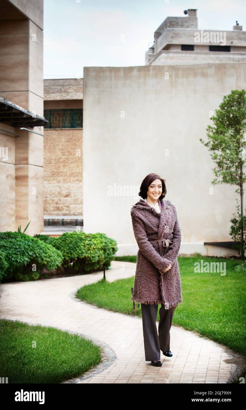 Rym Ali, a journalist and princess, married to Prince Ali bin al ...