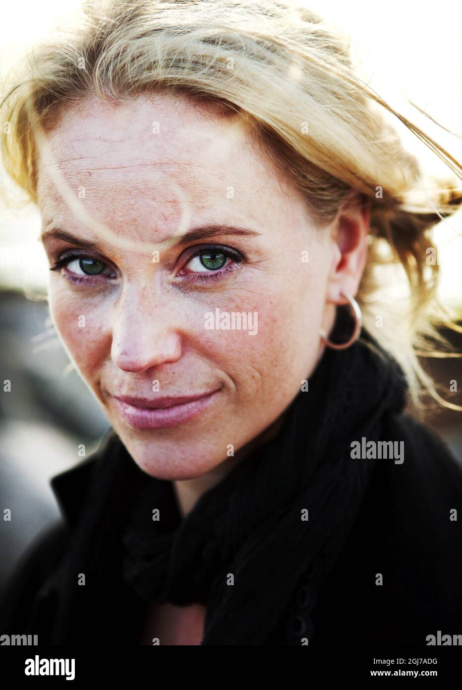 MalmÃ¶ 2010-09-16 Sofia Helin, Swedish actor playing the main role in ...