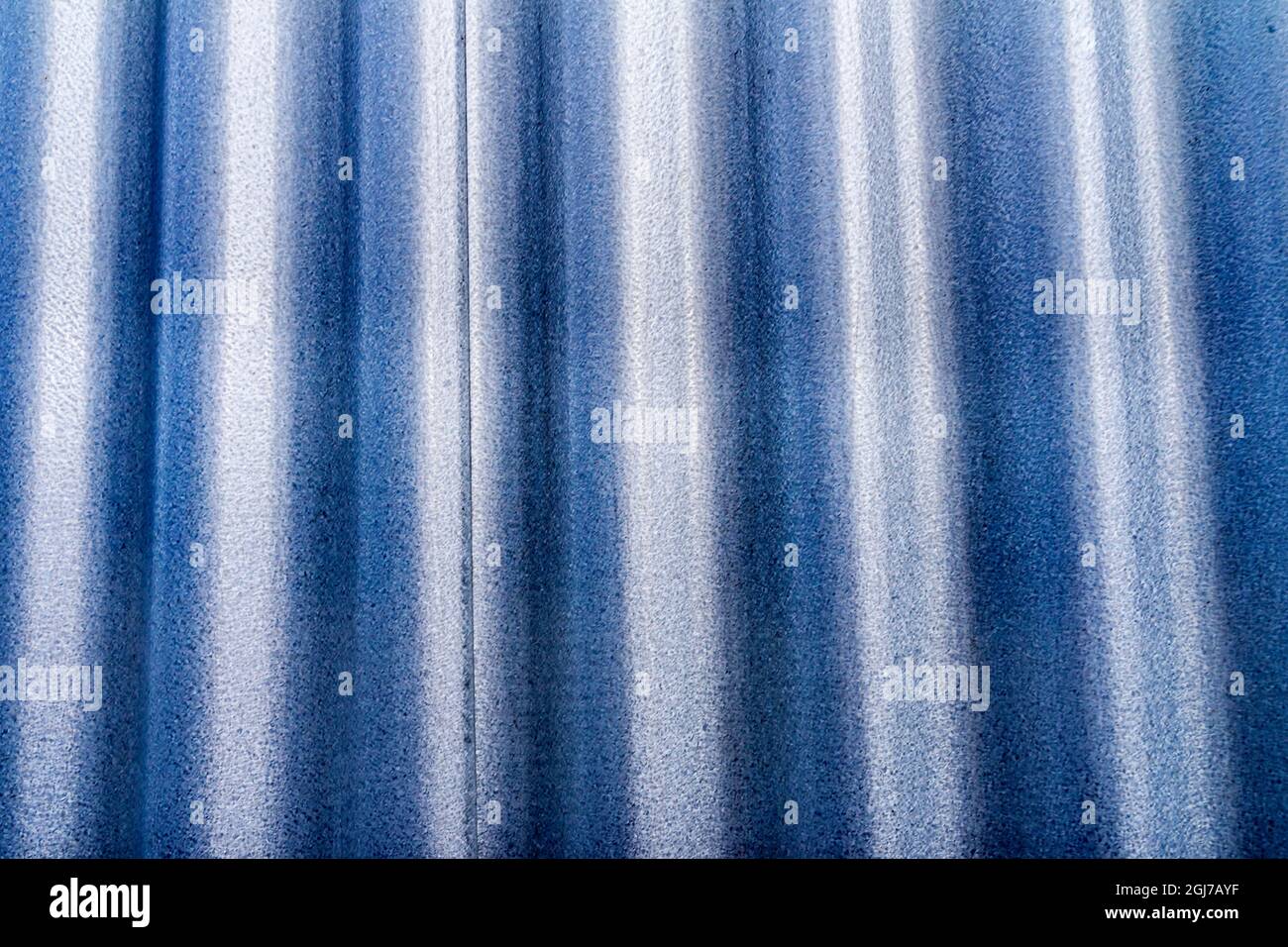 Blue corrugated lead metal hi-res stock photography and images - Alamy