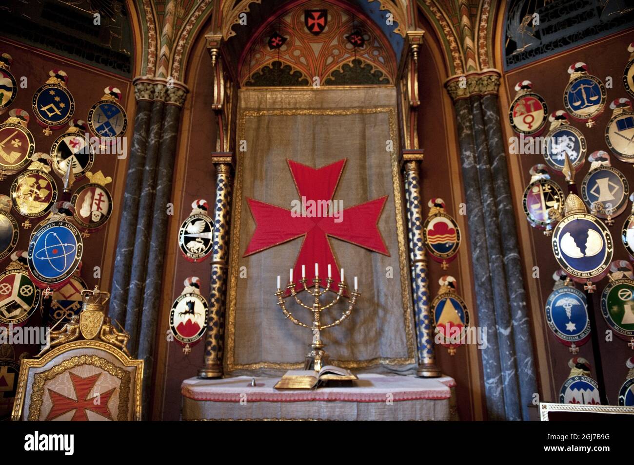 STOCKHOLM 2012-05-03 * For Your Files* An interior of the temple of the ...