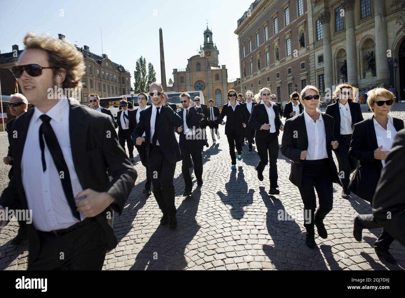 STOCKHOLM 20120619 Runners of the second annual Â“Body Guard RunÂ ...