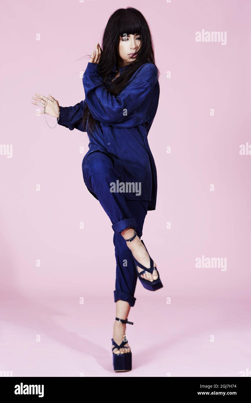 STOCKHOLM 2012-08-03 Loreen, Swedish singer and winner of the ...