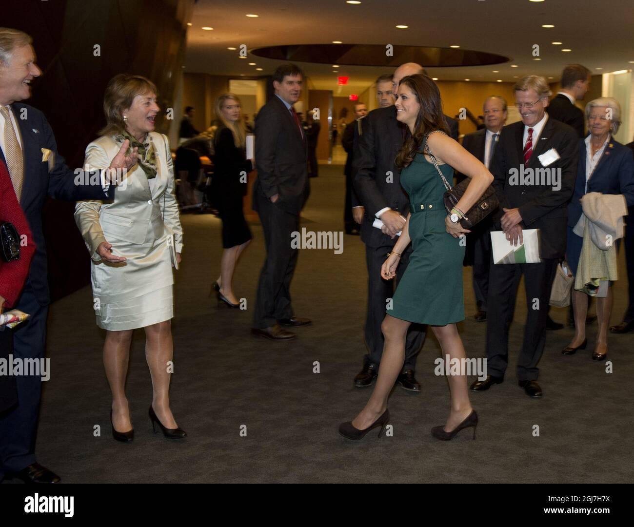 NEW YORK 20121003 Swedish business leader Michael Treschow with his ...