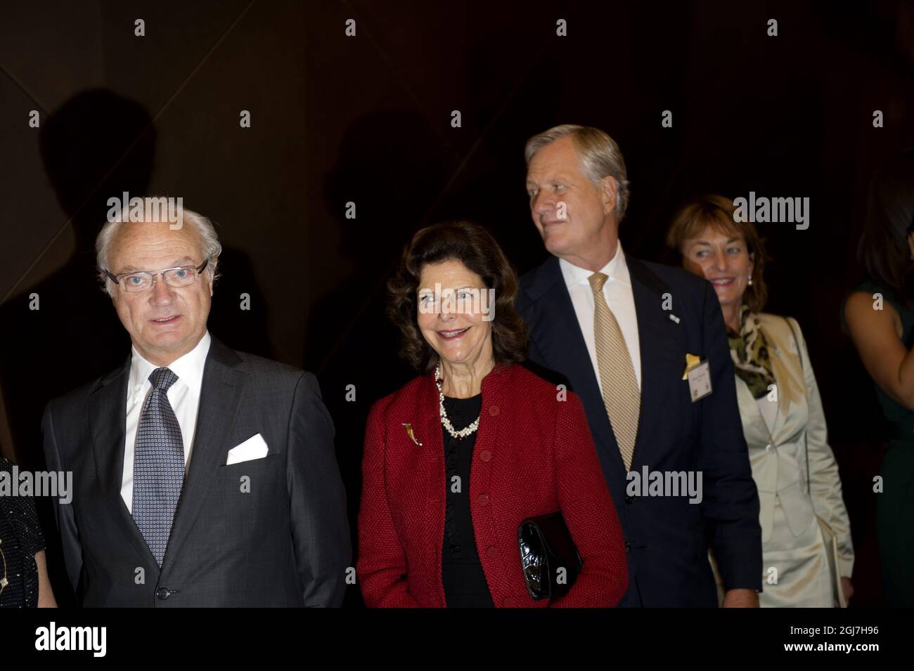 NEW YORK 20121003 King Carl XVI Gustaf, Queen Silvia and Swedish ...