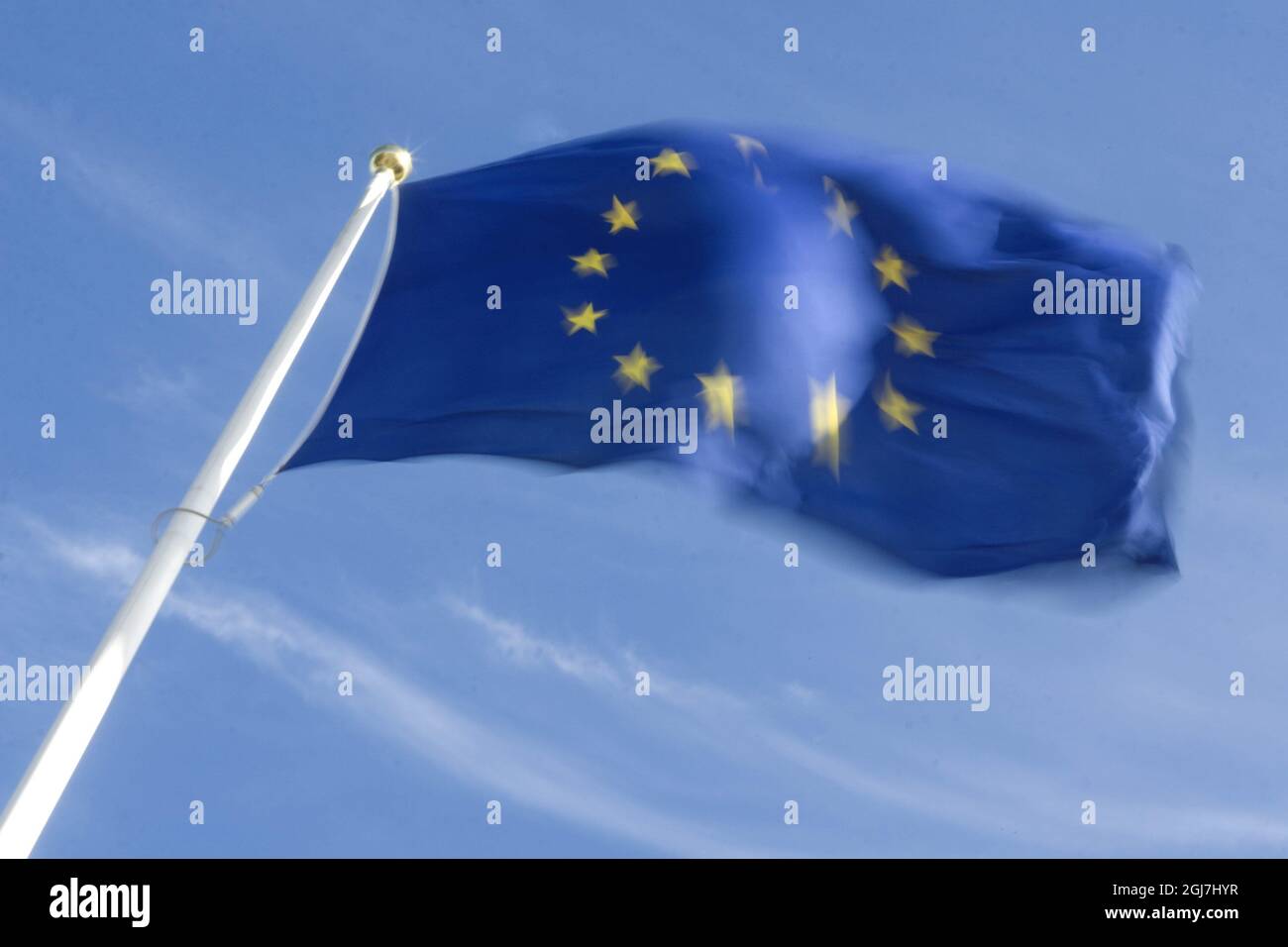 UMEÃ… 2008-08-03 The EU flag.The Norwegian Nobel Committee has decided ...