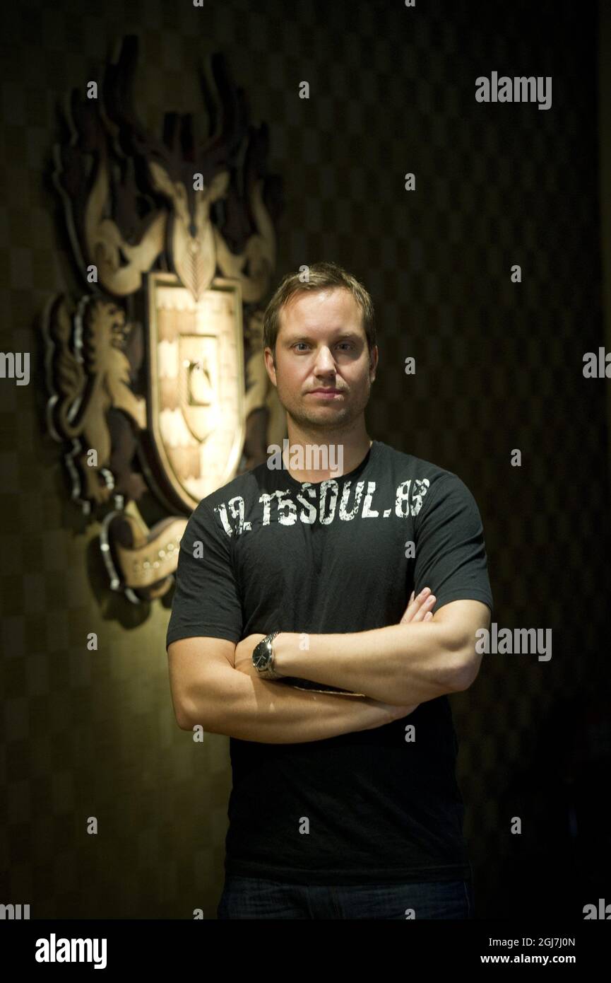 STOCKHOLM 20121011 Carl Manneh, CEO of computer game company Mojang ...