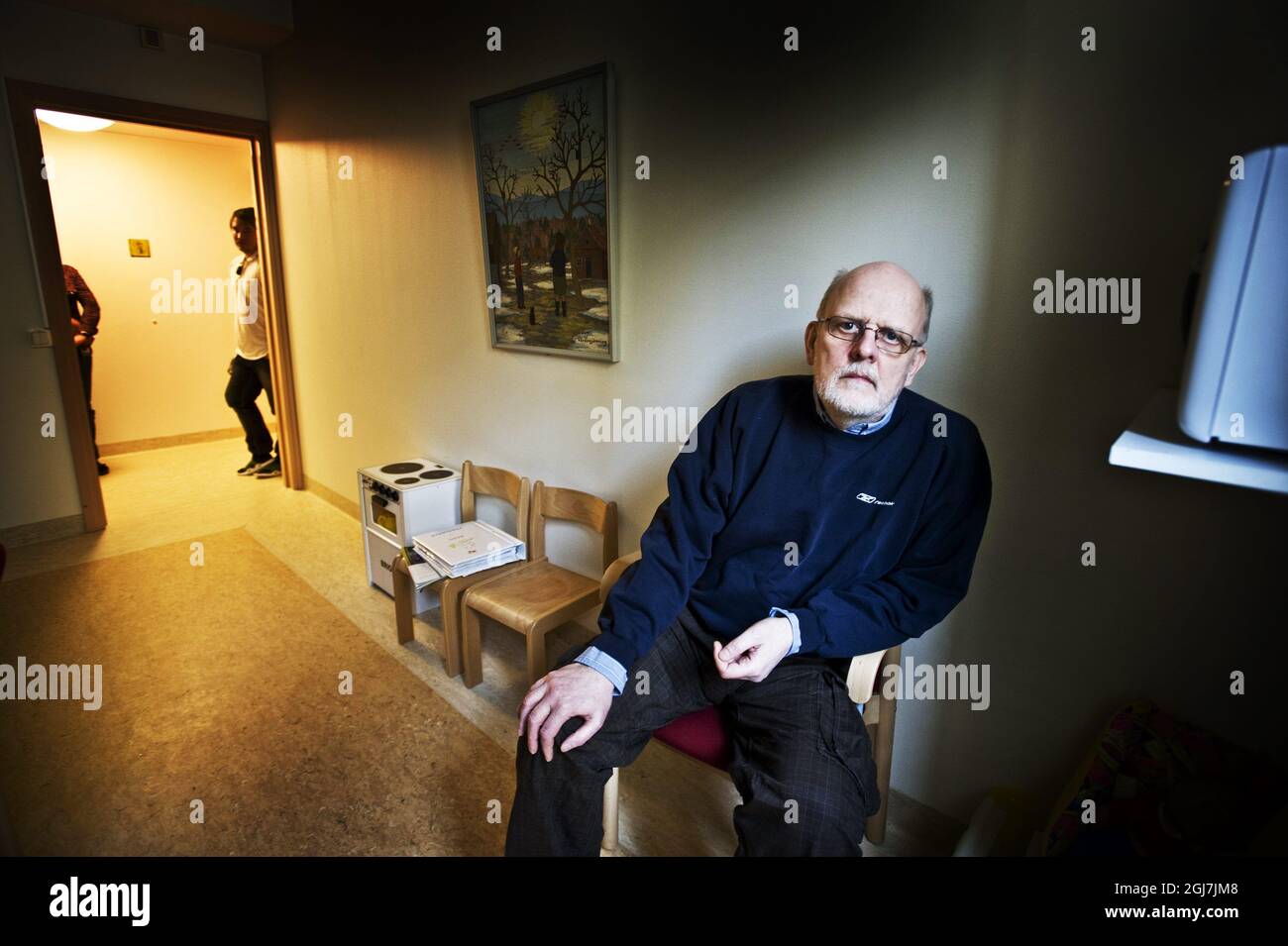 Thomas Quick (born Sture Ragnar Bergwall) pictured at Sater Mental ...