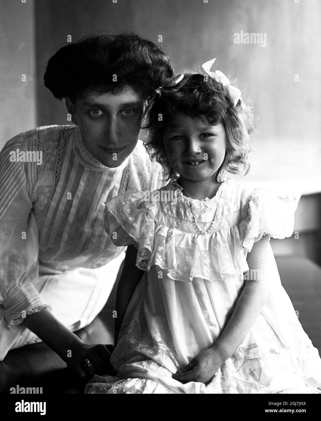 Princess Ingeborg of Denmark and Princess Astrid of Sweden Stock Photo ...