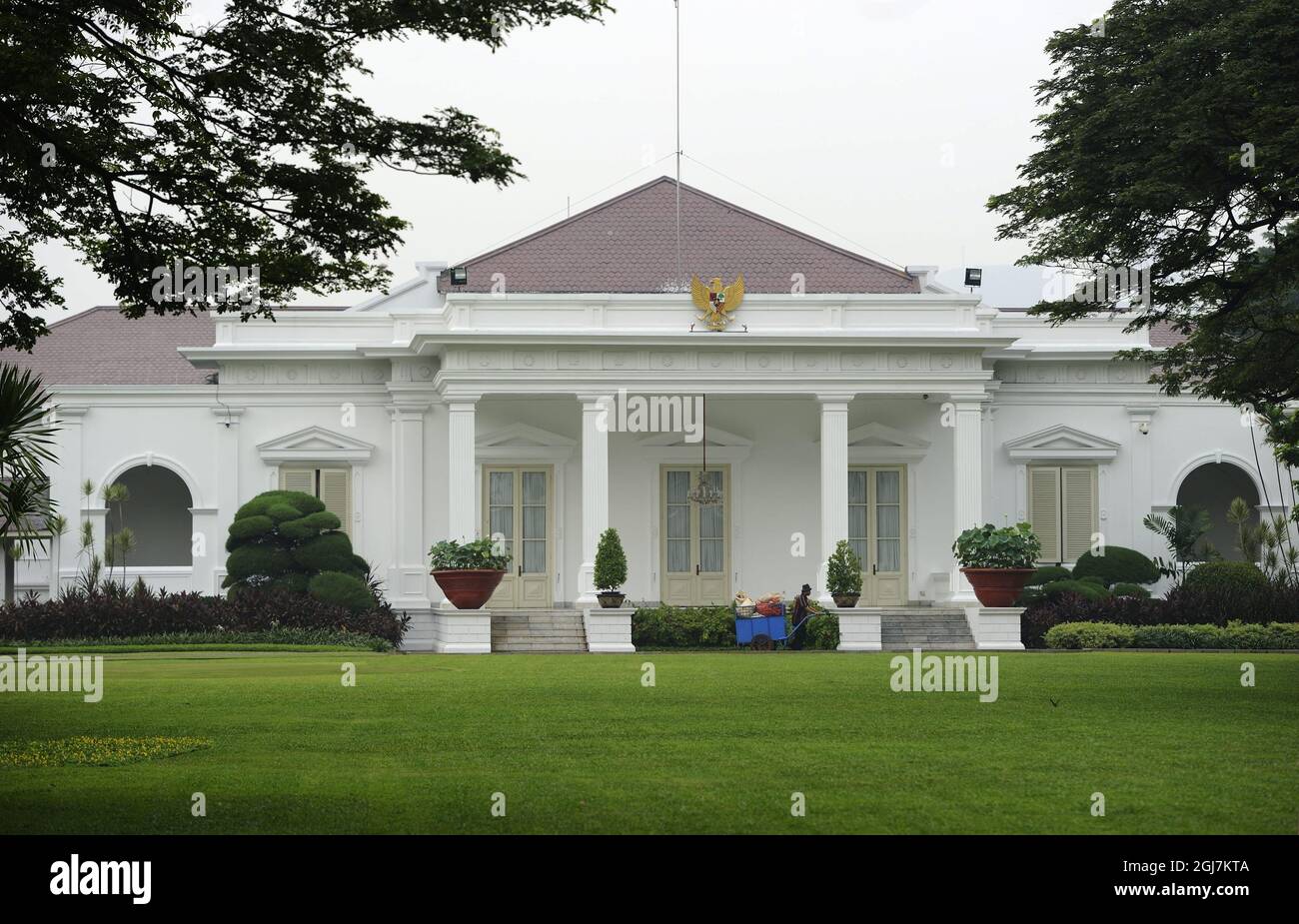 JAKARTA 20121114 Indonesian presidential palace Istana Merdeka in ...