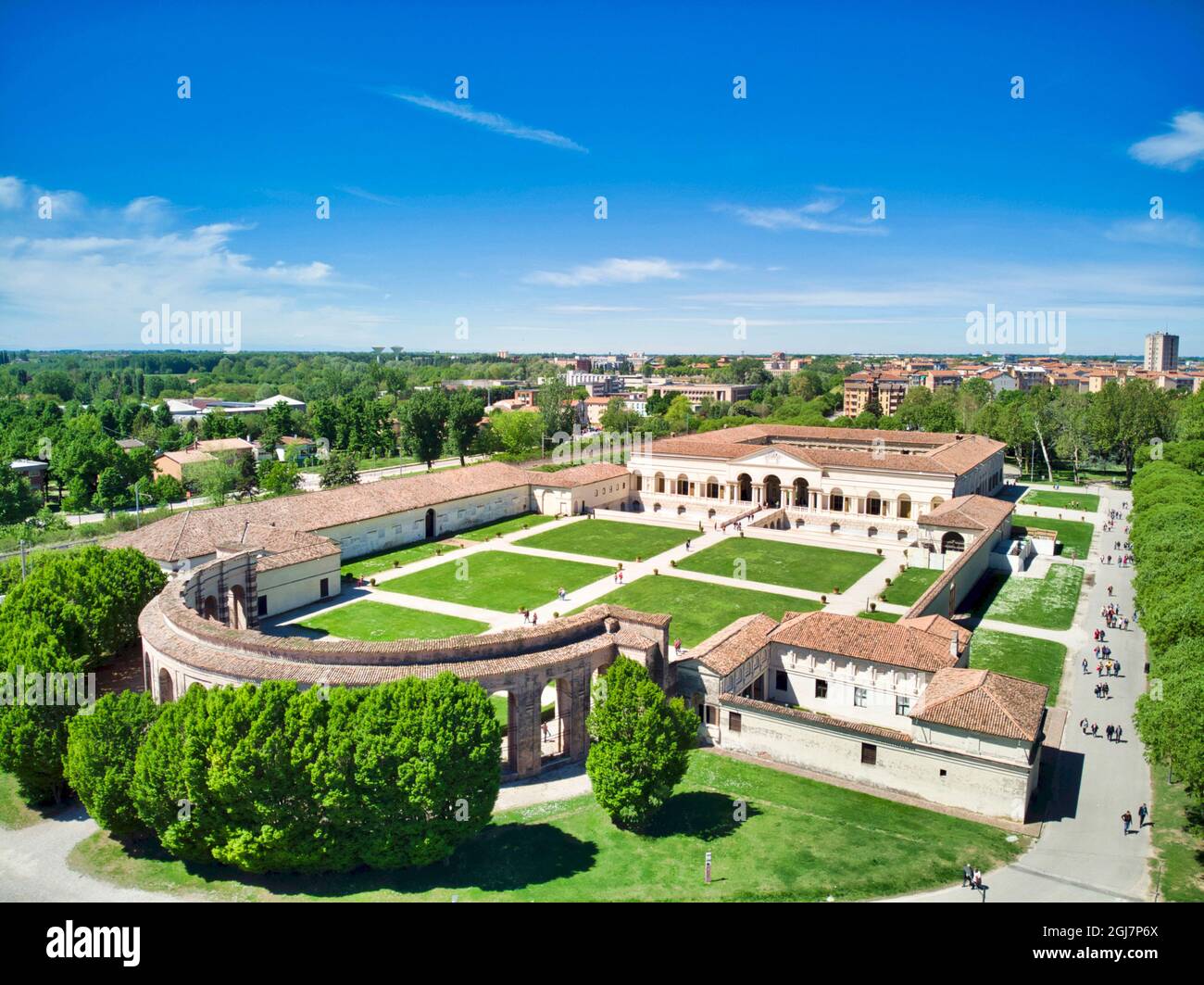 Mantua italy aerial hi-res stock photography and images - Alamy