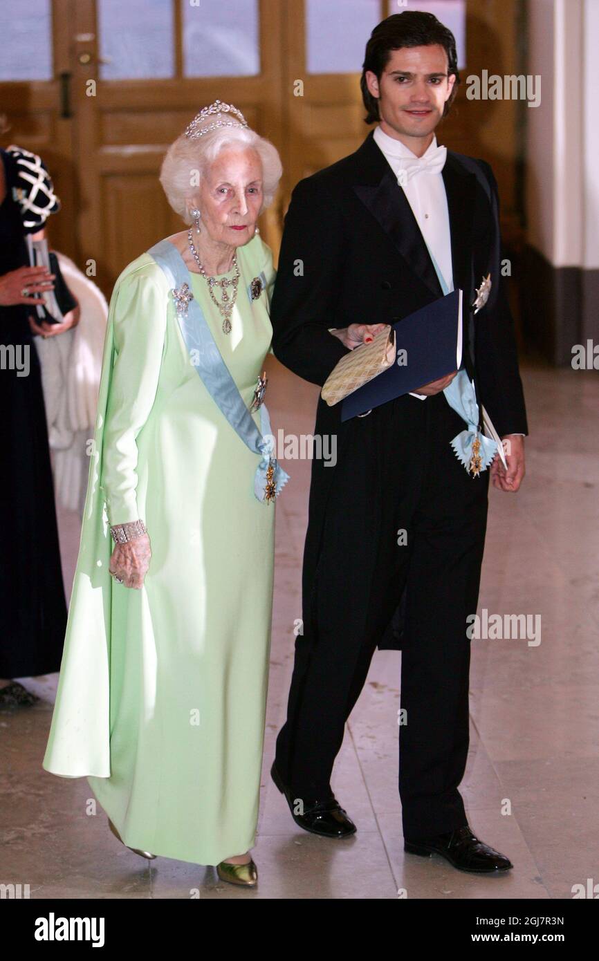 Princess Lilian and Prince Carl Philip of of Sweden arrives for the ...