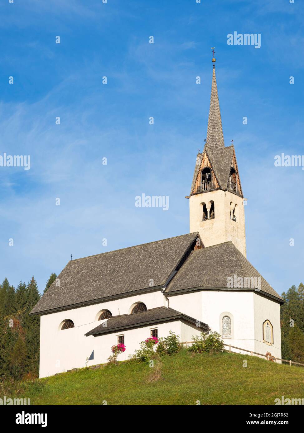 Santuario Madonne della Salute. Caviola, part of Falcade alto in Val ...