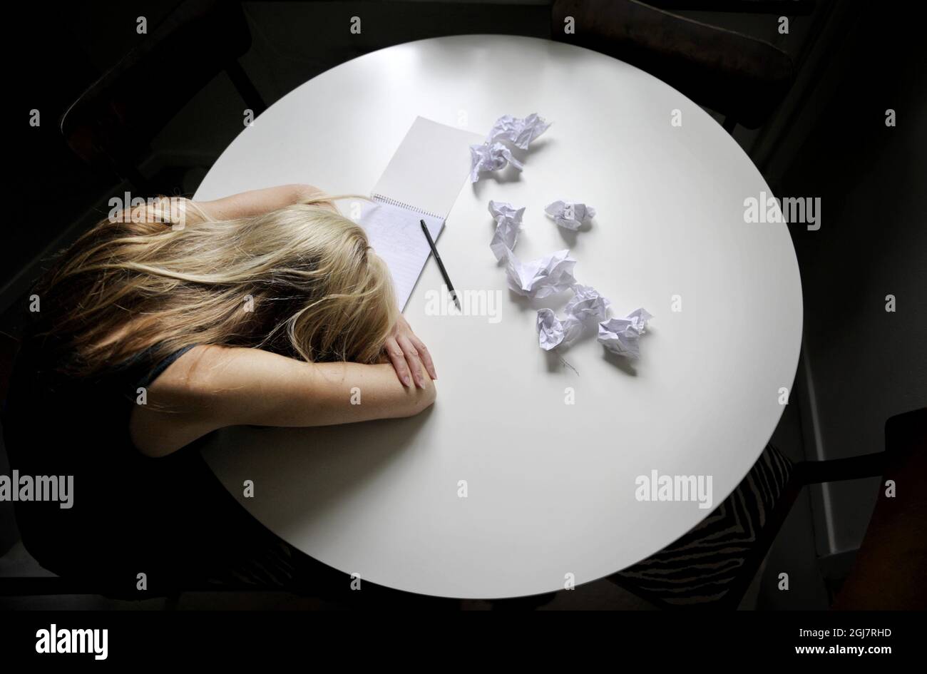 Frustrated writer hi-res stock photography and images - Alamy