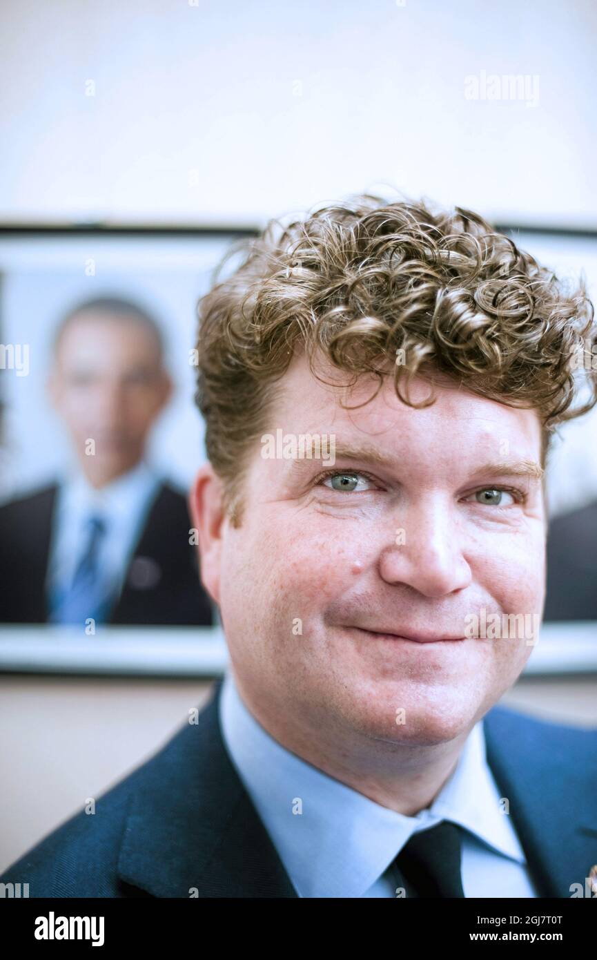 STOCKHOLM 20110404 Matthew Barzun, U.S. Ambassador in Sweden. Foto Hugo ...