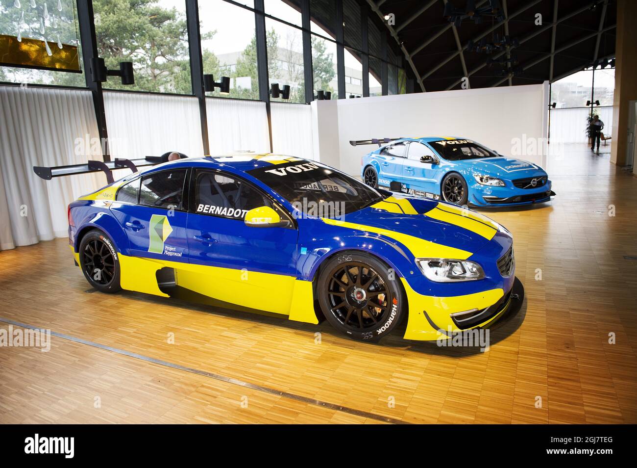 Prince Carl Philip is seen during the presentation of his 2013 racing ...