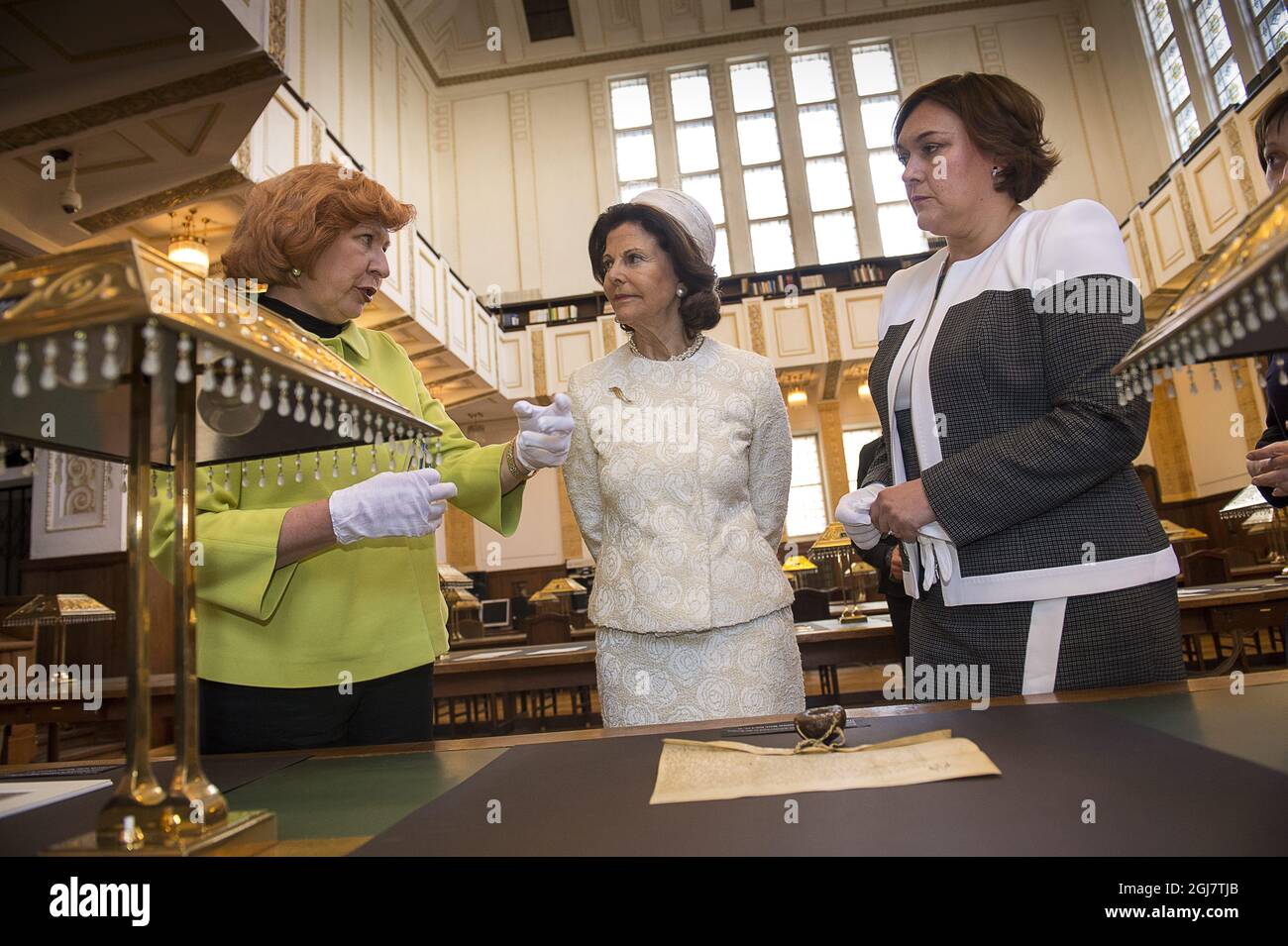 Vlatka Lemic, head of the Croatian National Archive, Swedish Queen ...