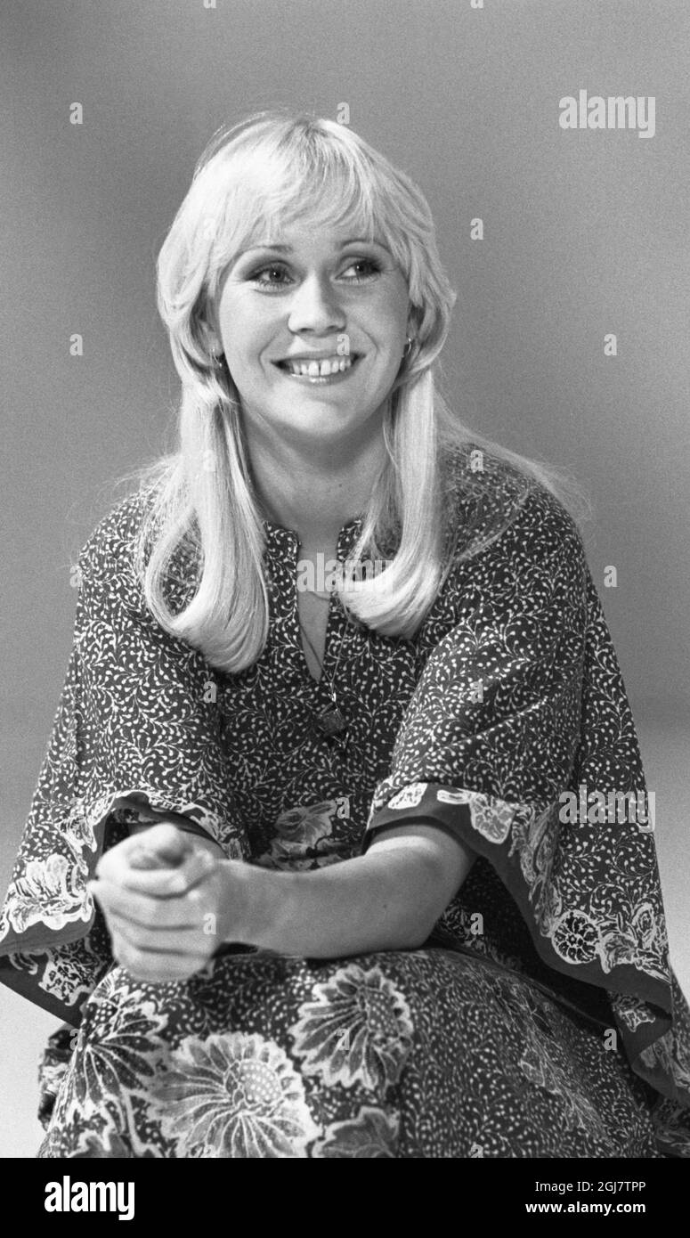 Agnetha abba Black and White Stock Photos & Images - Alamy