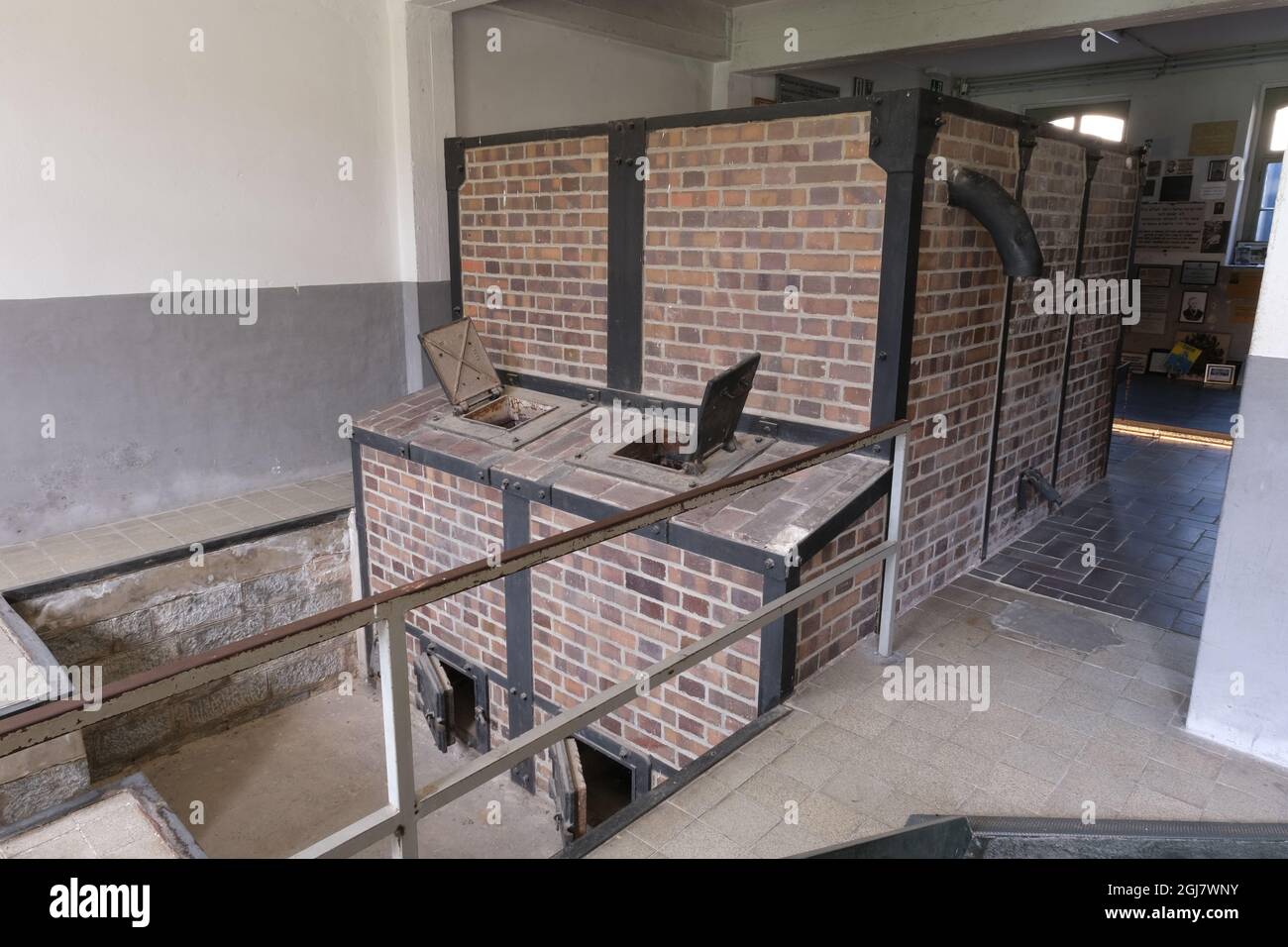 Mauthausen, Austria - August 12, 2021: Mauthausen Concentration camp ...