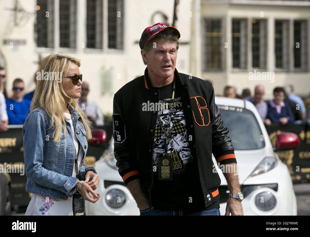 Gumball 3000 in Tallinn with David Hasselhoff Stock Photo - Alamy