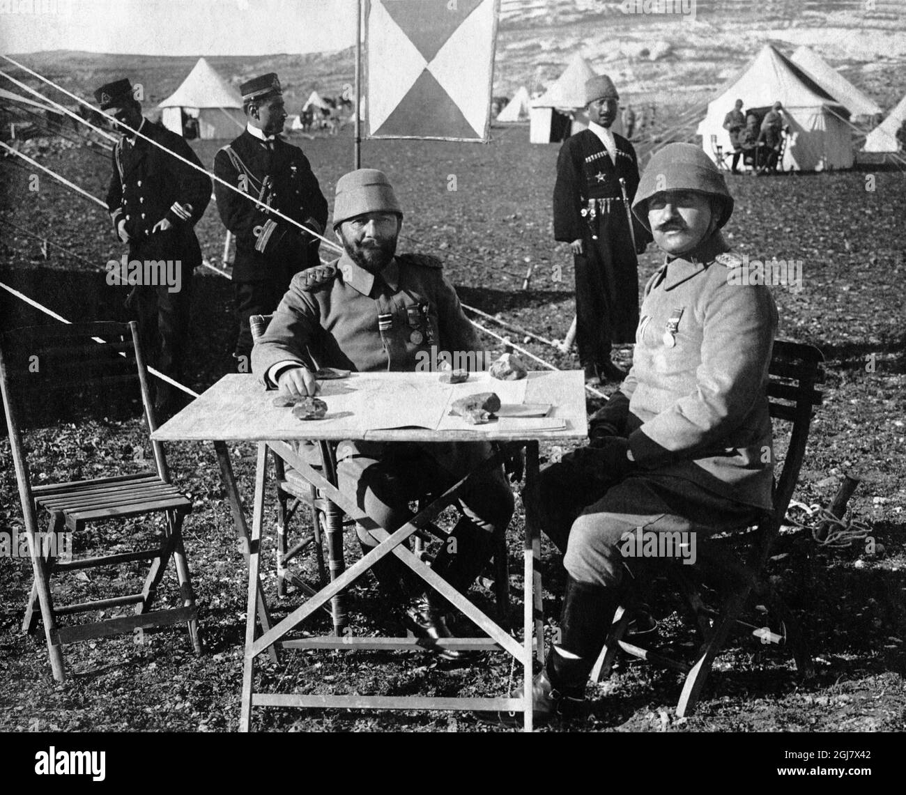 FILE 1914-1918. Picture from World War One. Excellency Djemal Pasha ...